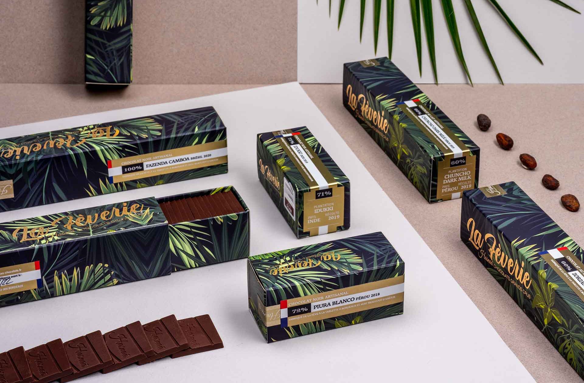Carrés de dégustation - Hasnaâ Chocolats Grands Crus