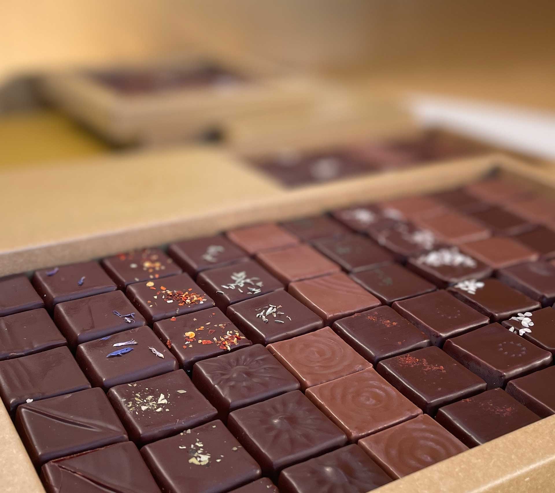 Écrins - Hasnaâ Chocolats Grands Crus